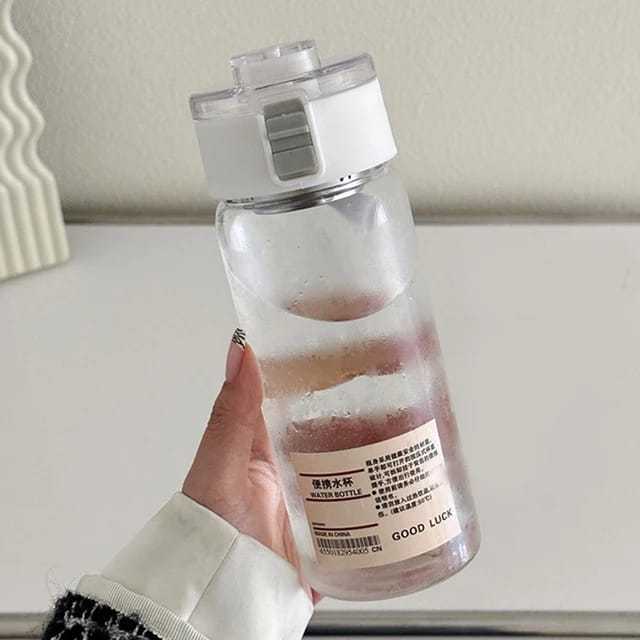 Jual Botol Minum Putih Bening/Botol Minum Putih Transparan Bening ...