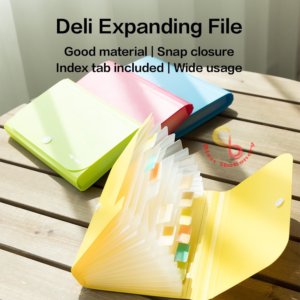 Jual Deli Dompet plastik A6 map uang map nota map giro map harmonika Expanding File | Shopee ...