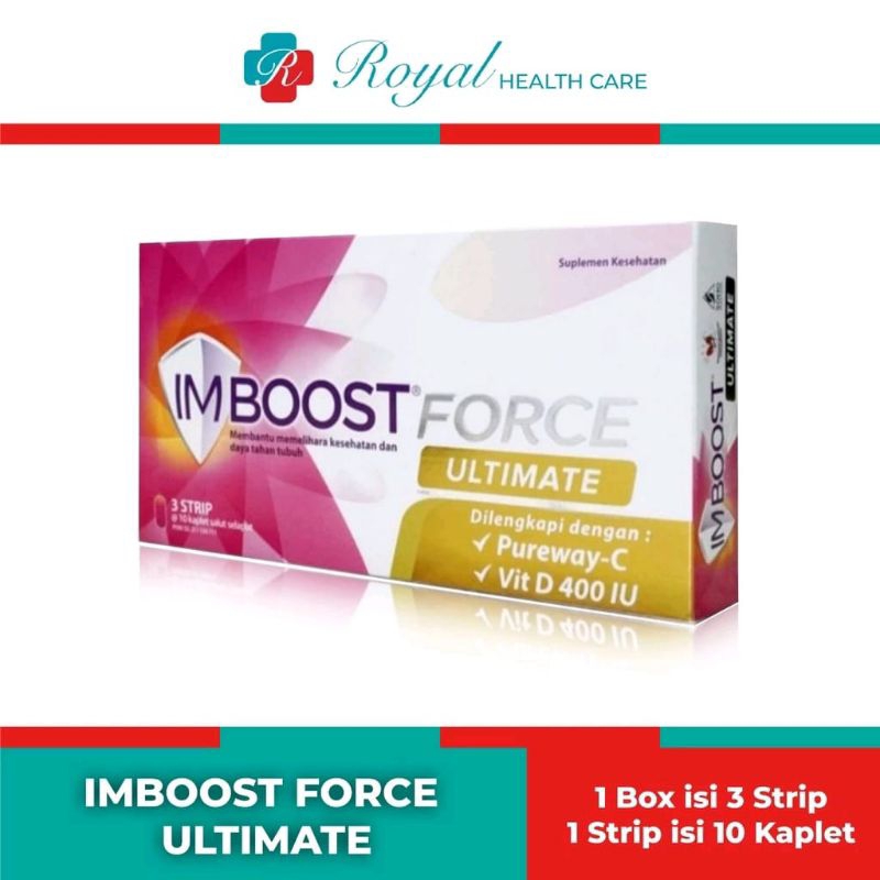 Jual IMBOOST FORCE ULTIMATE BOX 30 Kaplet Melawan Serangan Virus dan ...