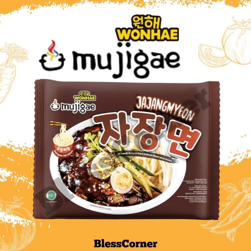 Jual Mujigae Jajangmyeon 265 gr Jjangmyeon Mujigae Jjangmyeon Halal ...