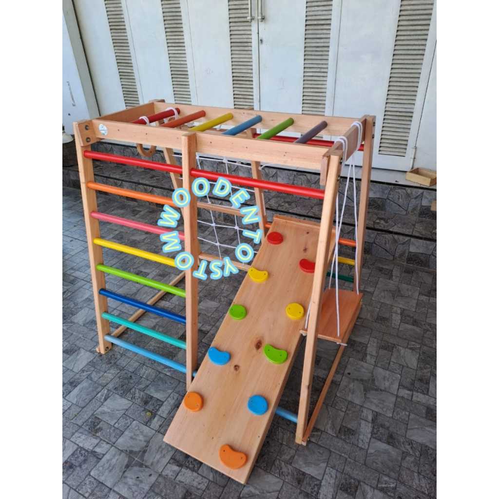Jual READY STOCK Tangga brakiasi type A warna monkey bar 1.25METER ...
