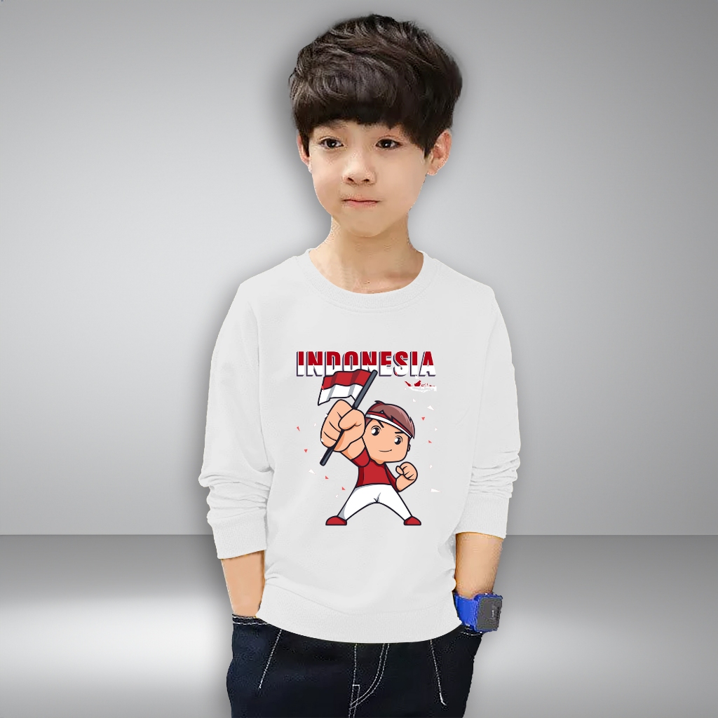 Jual QH baju merah putih agustusan kaos 17 agustus 2024 kaos hut ri ...