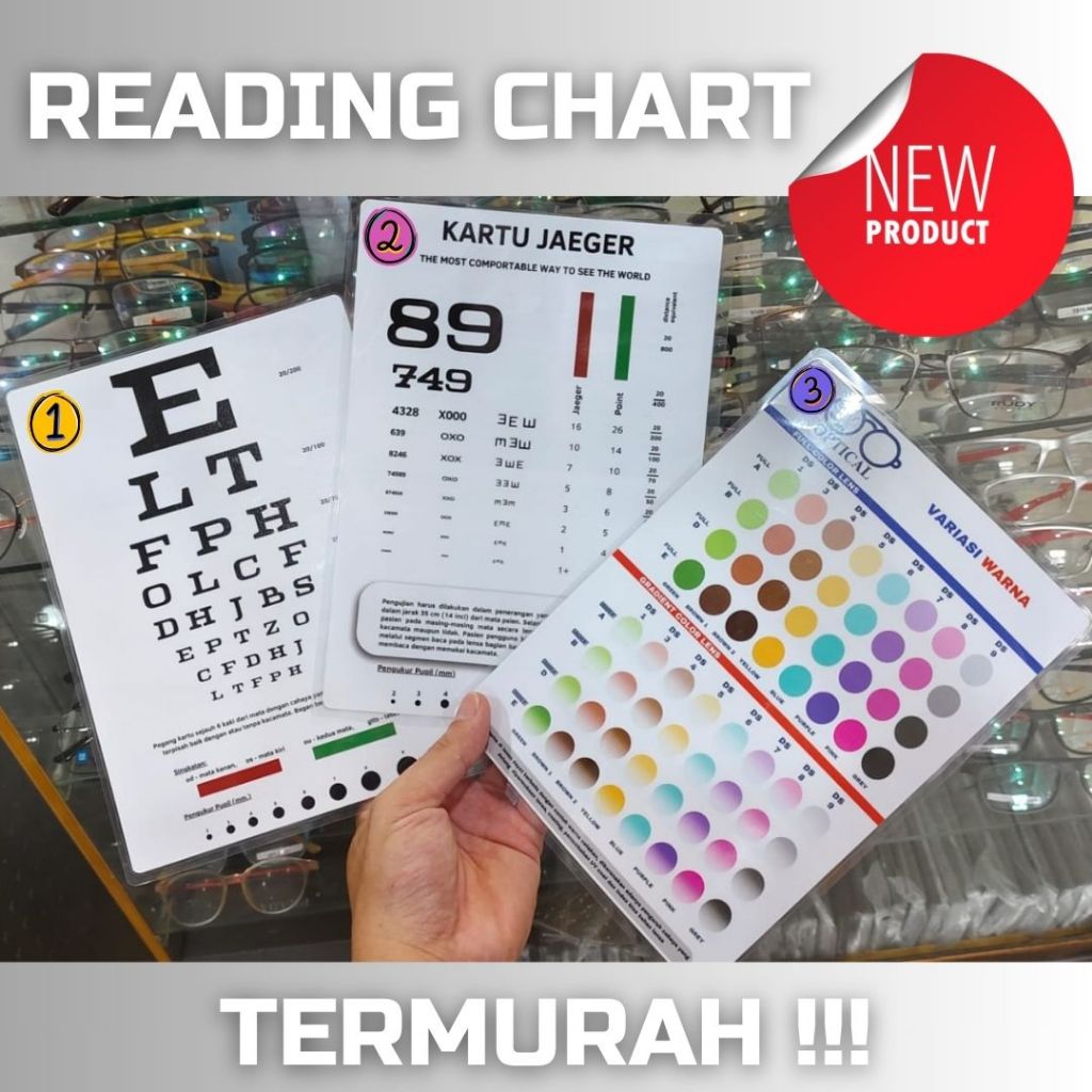 Jual NEW DESIGN!! Kartu Jaeger , Reading Card, Jaeger Card 2 SISI ...