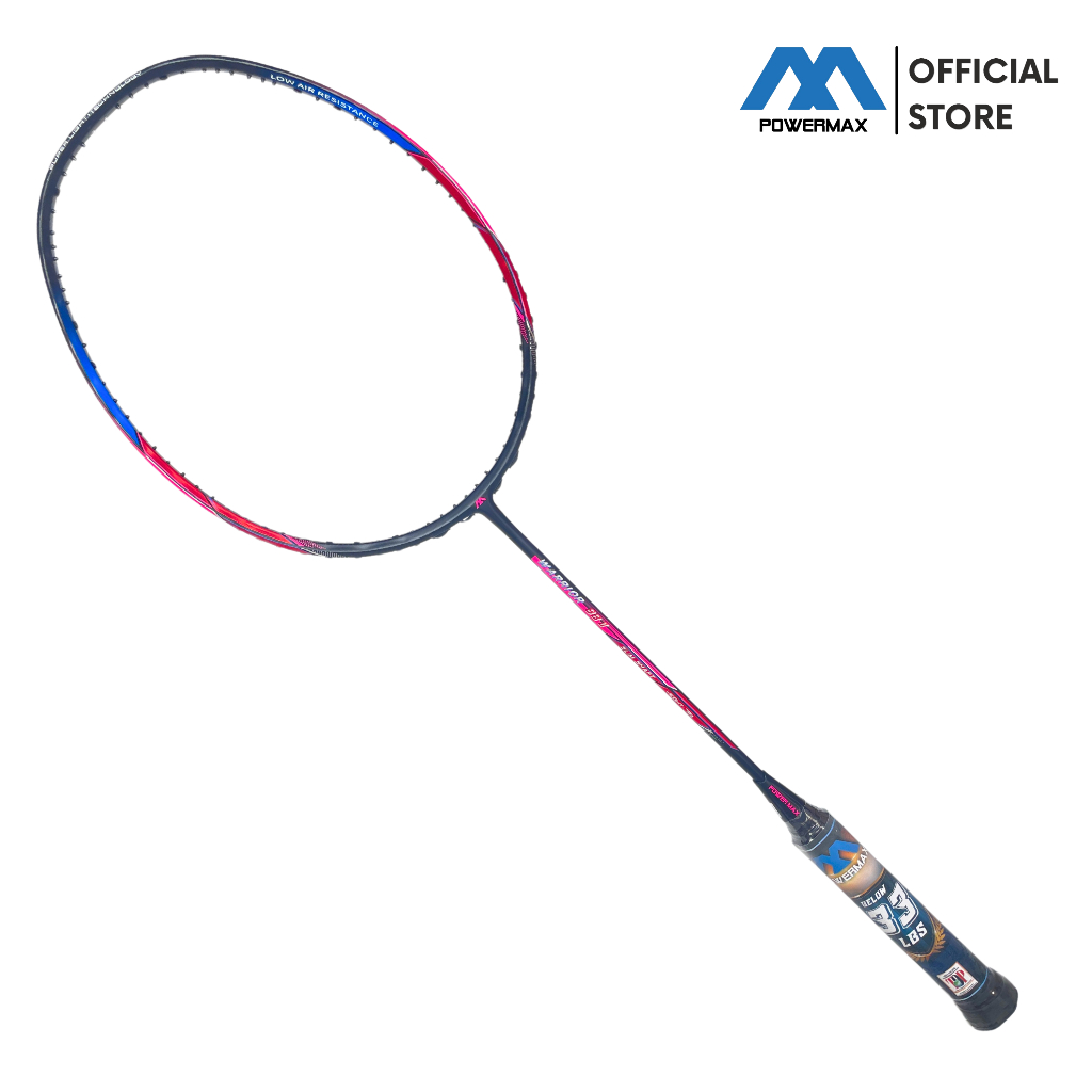 Jual POWERMAX Raket Badminton Warrior 88 II Frame Bulutangkis Built-in ...