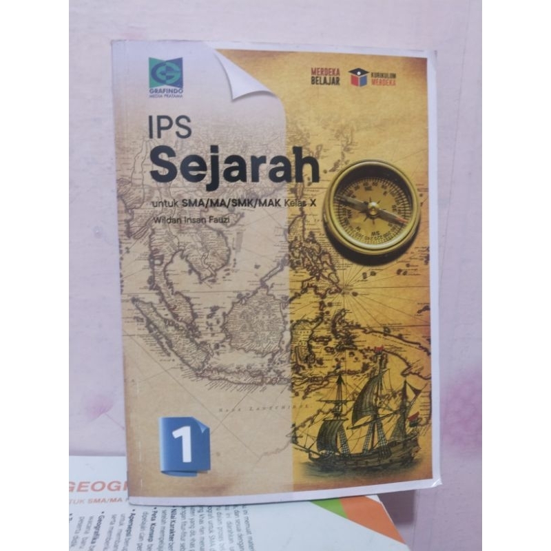 Jual buku sejarah kelas 10/X/1 sma/ma grafindo kurmer kurikulum merdeka | Shopee Indonesia