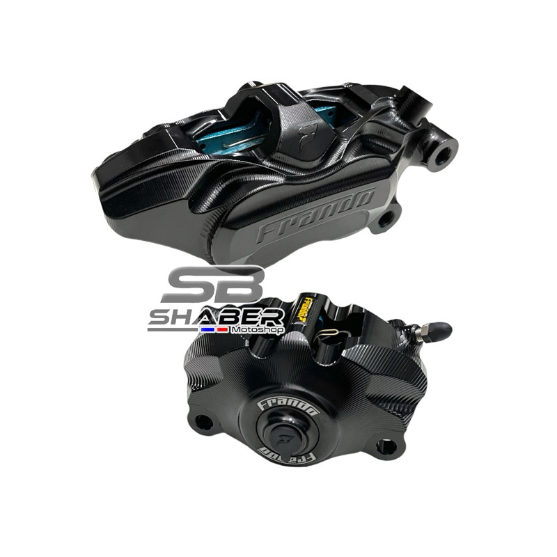 Jual Kaliper 4Piston Billet Frando 540GT 2Piston BIllet Monobloc Black ...