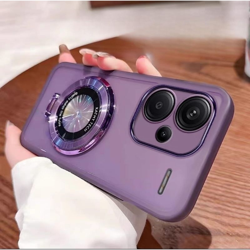 Jual Case XIAOMI REDMI NOTE 13 PRO+ 5G Silicon Magsafe Kombinasi Stand ...