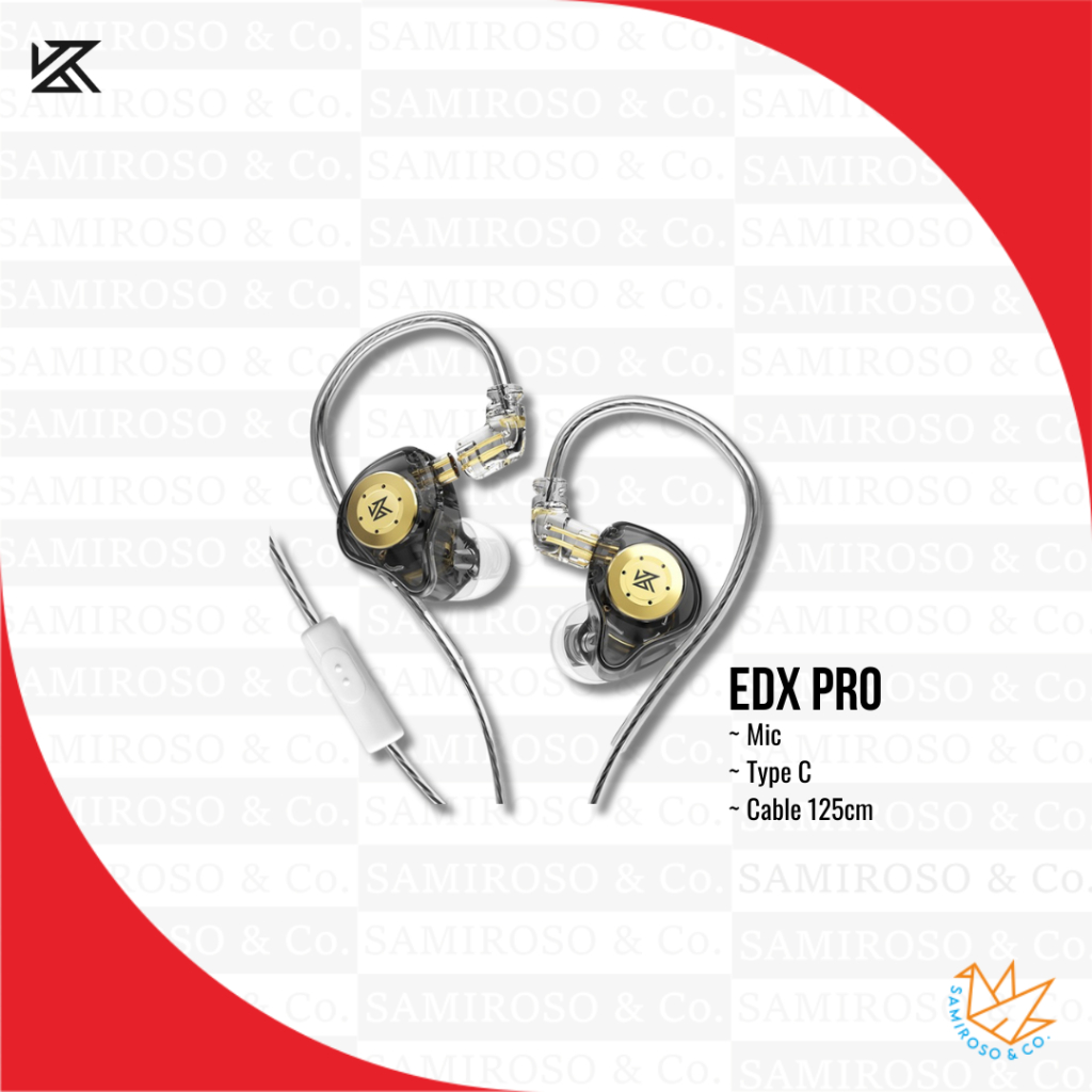 Jual IEM KZ EDX Pro - with Mic Garansi resmi KZ Headset In Ear Monitor ...