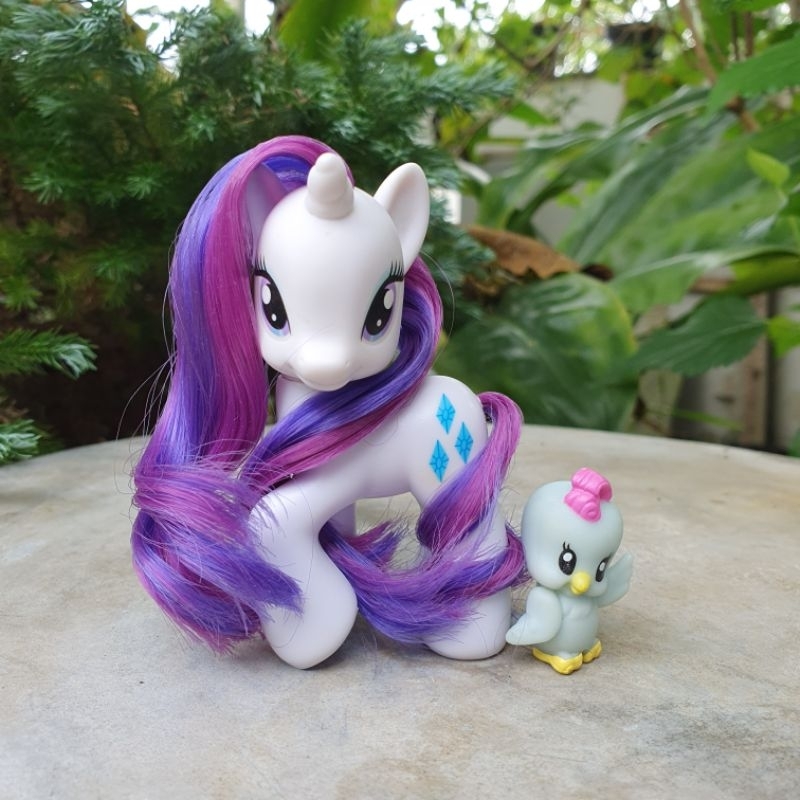 Jual Rare 2010 My Little Pony Friendship Is Magic figure Rarity Raised ...