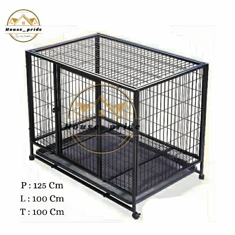 Jual Kandang Anjing Besi Hollow XL XXL Jumbo | Shopee Indonesia