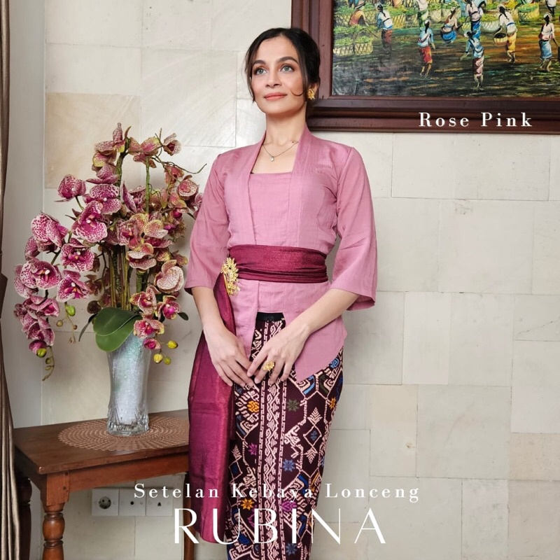 Jual SETELAN KEBAYA BALI RUBINA | KEBAYA KUTUBARU BALI | KEBAYA MODERN ...