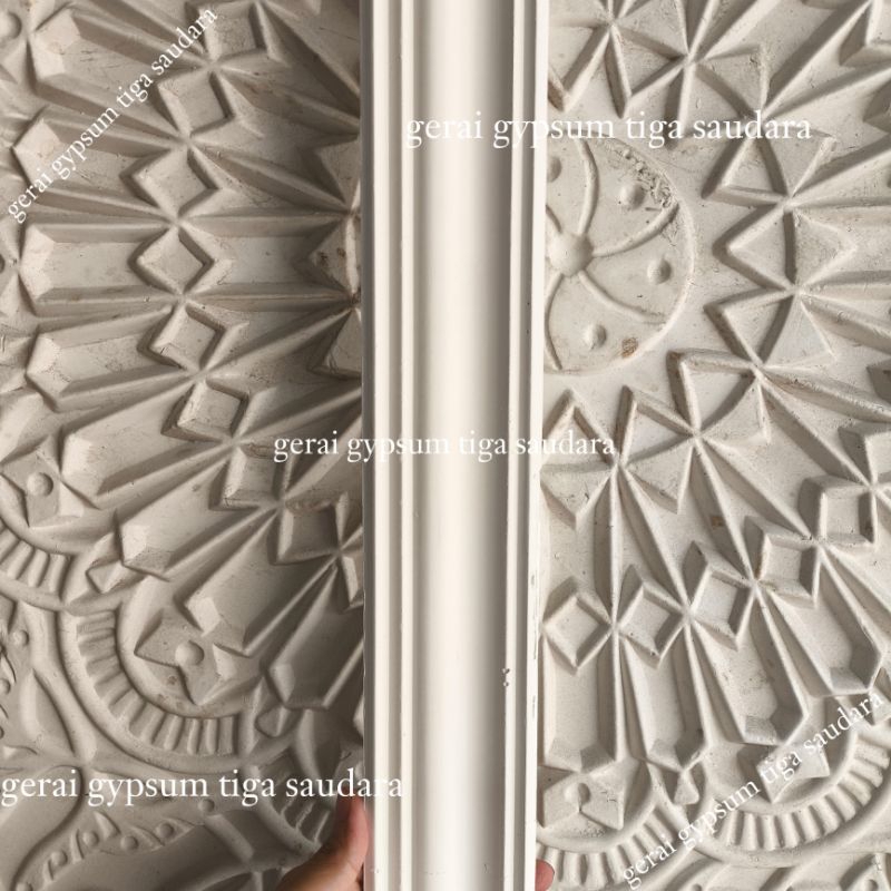 Jual Lis Gypsum - Lis Gypsum 7cm Polos Minimalis - Lis Gipsum Minimalis ...