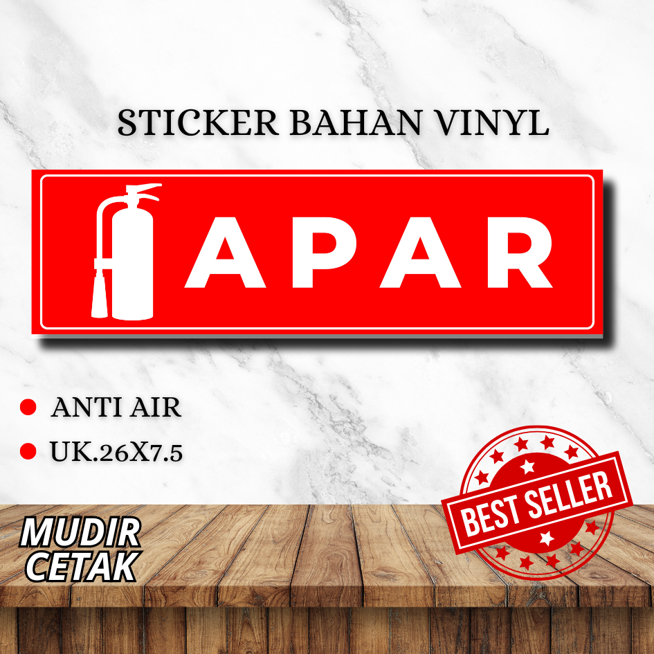Jual Stiker Apar/ Stiker Alat Pemadam Api RIngan / Stiker K3 /Stiker ...