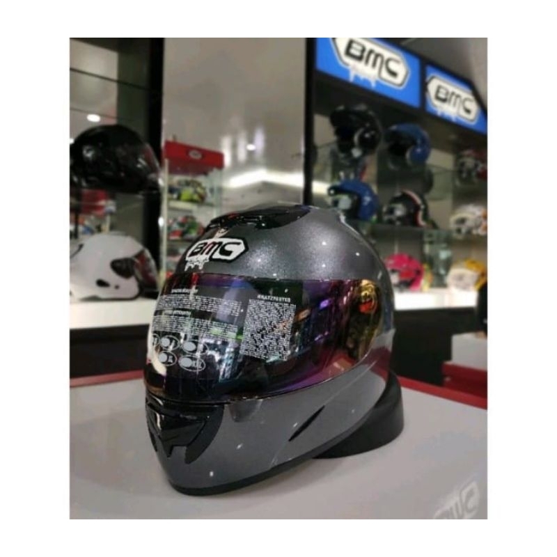 Jual HELM BMC BLADE FULLFACE ORIGINAL FULL WARNA SOLID | Shopee Indonesia