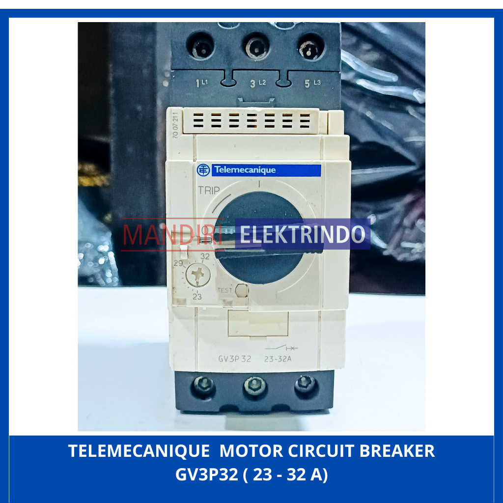 Jual TELEMECANIQUE MOTOR CIRCUIT BREAKER GV3P32 ( 23 - 32 A) | Shopee ...