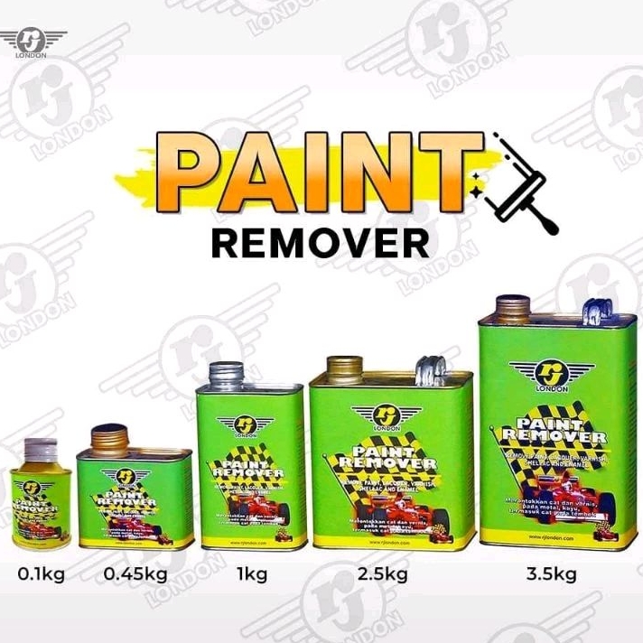 Jual PAINT REMOVER 100 gram RJ LONDON peluntur cat | Shopee Indonesia