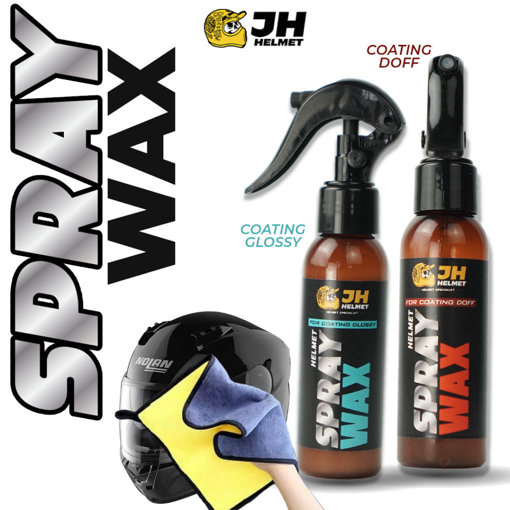 Jual Spray Wax Helm 100 ml | Pengkilap Helm Coating Doff & Glossy ...