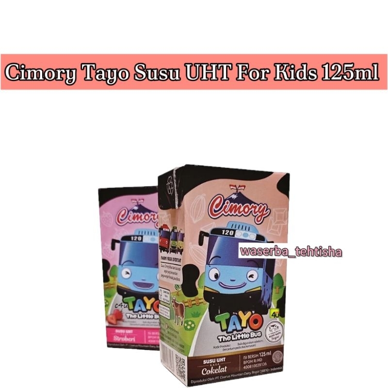 Jual waserba_tehtisha| Cimory Susu UHT tayo untuk anak 125ml/ Susu UHT ...
