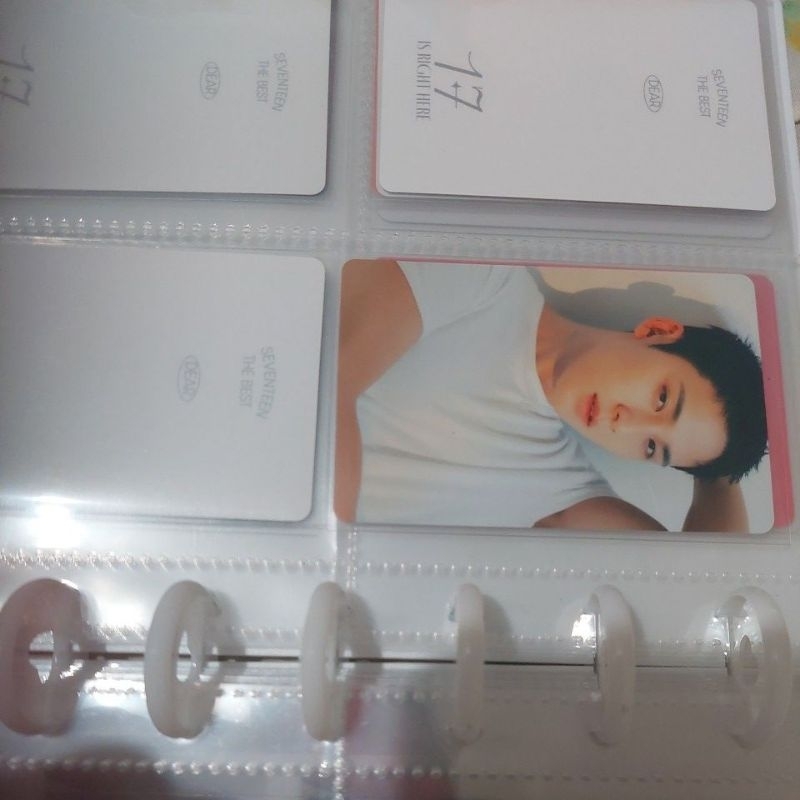 Jual SEVENTEEN THE BEST " DEAR 17 IS RIGHT HERE " OFFICIAL PHOTOCARD BOOKLET MINGYU VERSION ...
