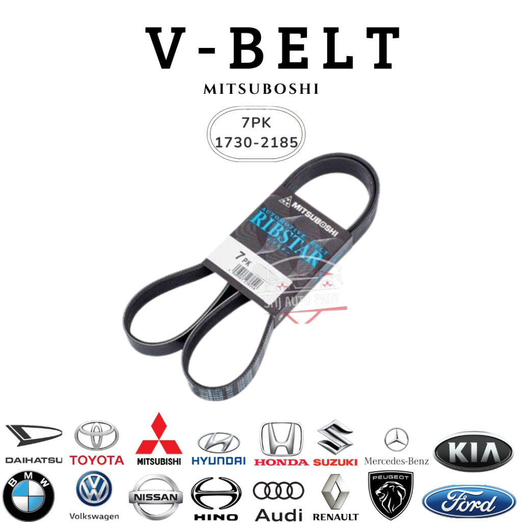Jual V-BELT/FANBELT/TALI KIPAS/BELTING 7PK 1730 7PK 1732 7PK 1735 7PK ...
