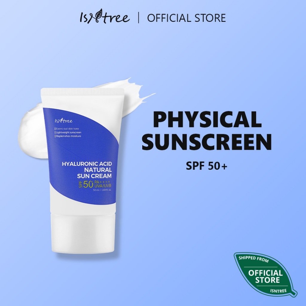 Jual 【COD】Isntree Sunscreen Hyaluronic Acid SPF 50+/PA++++ Natural Sun ...