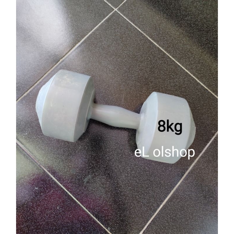 Jual Barbel 8kg/Barbel Plastik 8kg/Dumbel 8kg | Shopee Indonesia