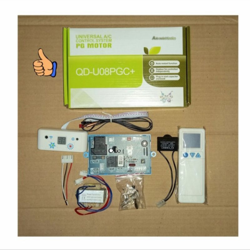 Jual PCB MULTI AC SPLIT UNIVERSAL QD-U08PGC+/SENSOR AC | Shopee Indonesia