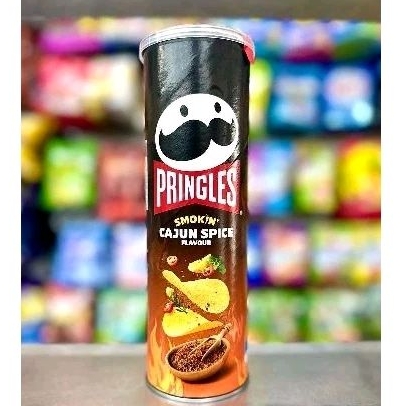 Jual PRINGLES SMOKIN CAJUN SPICE FLAVOUR | Shopee Indonesia