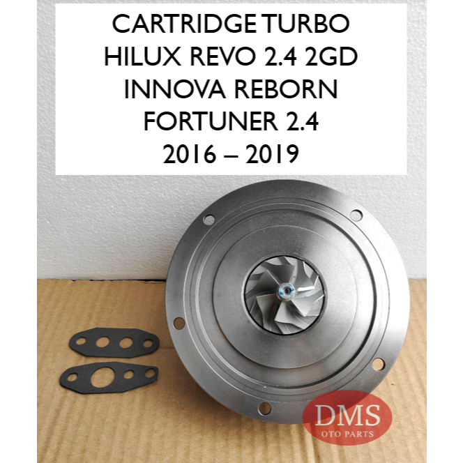 Jual CATRIDGE TURBO HILUX 2.4 2GD INNOVA REBORN 2GD DIESEL FORTUNER 2.4 ...