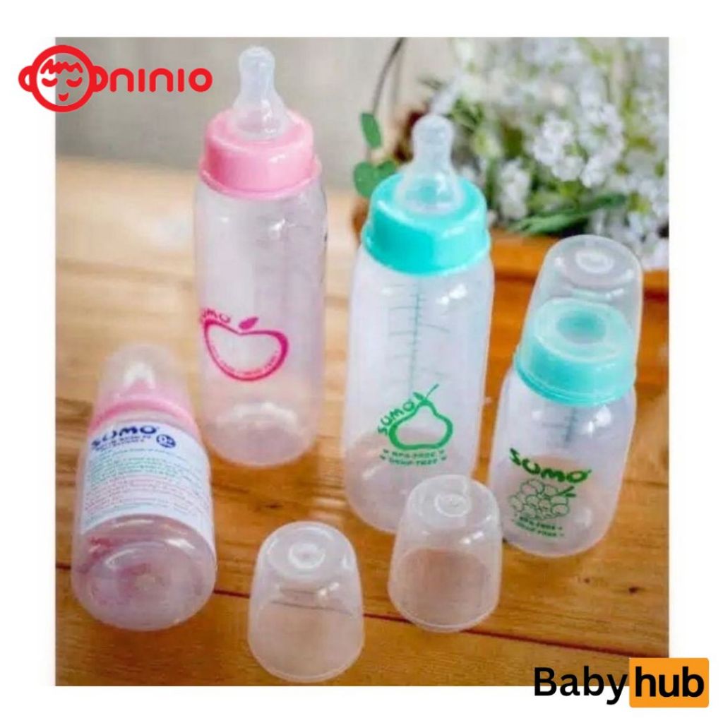 Jual BabyHub NINIO Dot Susu Asi Sumo Round Bottle Botol Susu Asi Anak ...