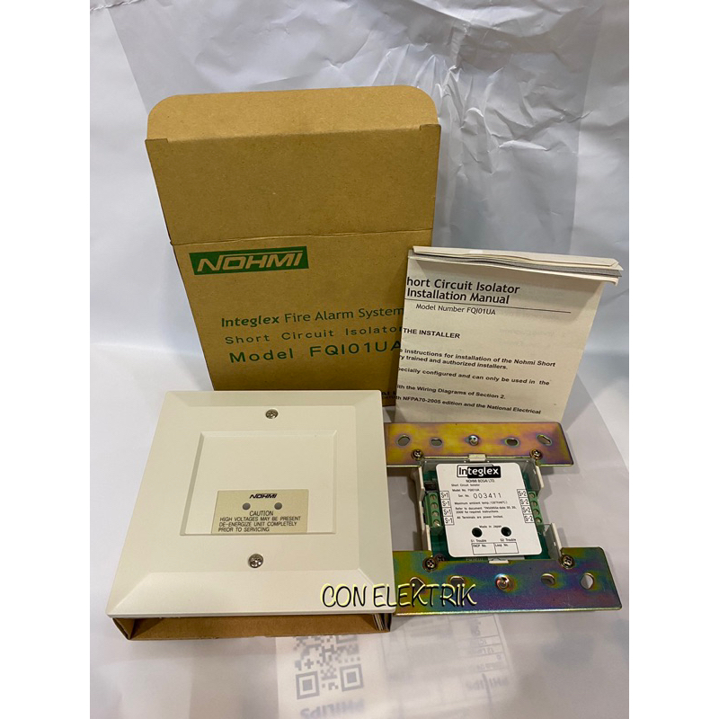 Jual Fire Alarm System Short Circuit Isolator Model FQI01UA // Addressable Modules Short Circuit ...