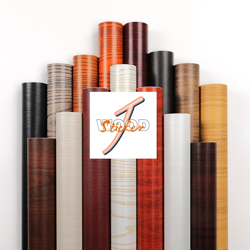 Jual Stiker Pvc Sheet Motif Kayu Wallpaper Dinding Lemari Meja ...