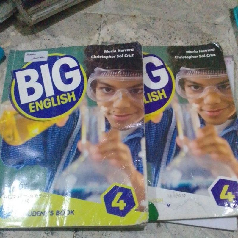 Jual big english 4 second edition ORIGINAL 1SET pearson BEBAS CORETAN ...