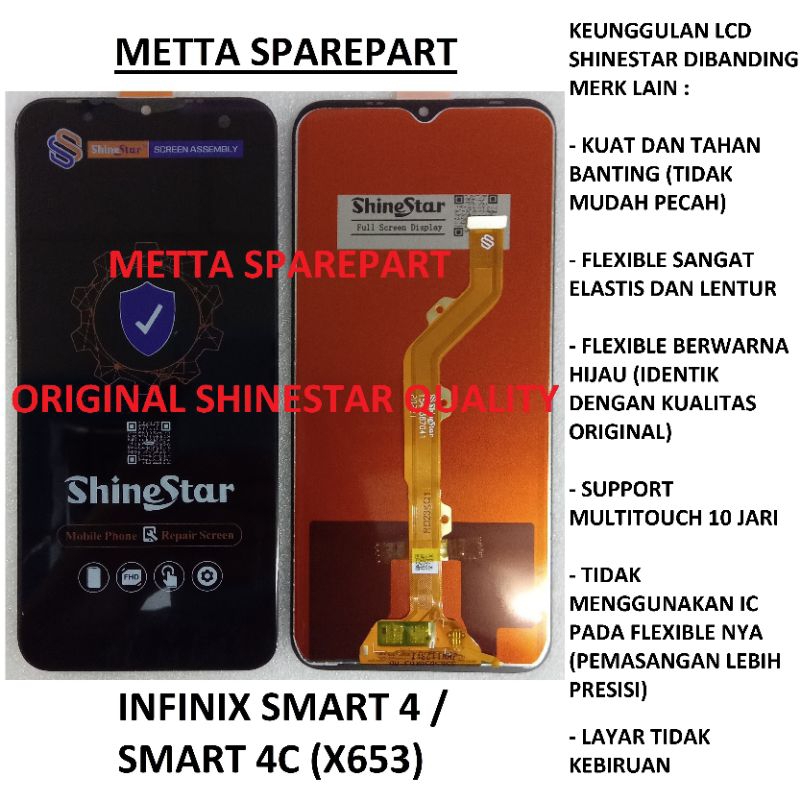 Jual Original Shinestar Quality LCD Touchscreen Infinix Smart 4 / Smart ...