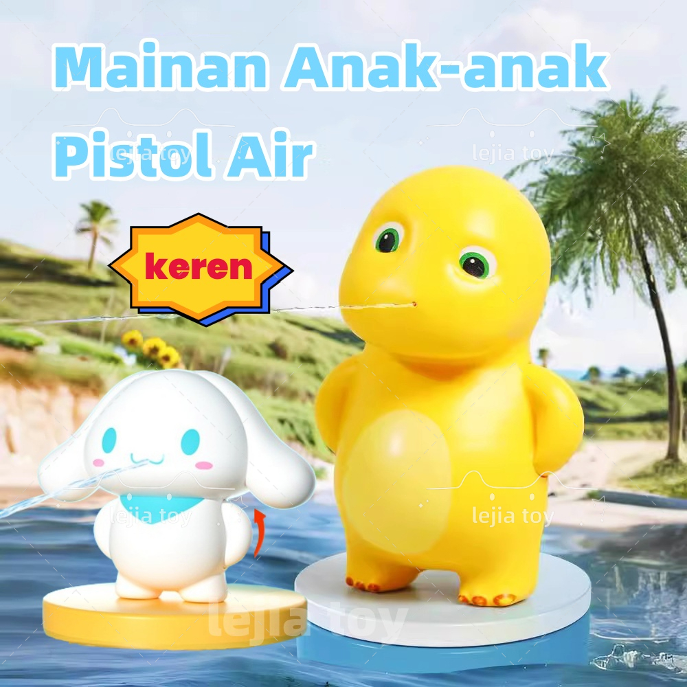 Jual [COD]Pistol Air Kartun Baru dan Unik/nailong dino kuning/Water Gun ...