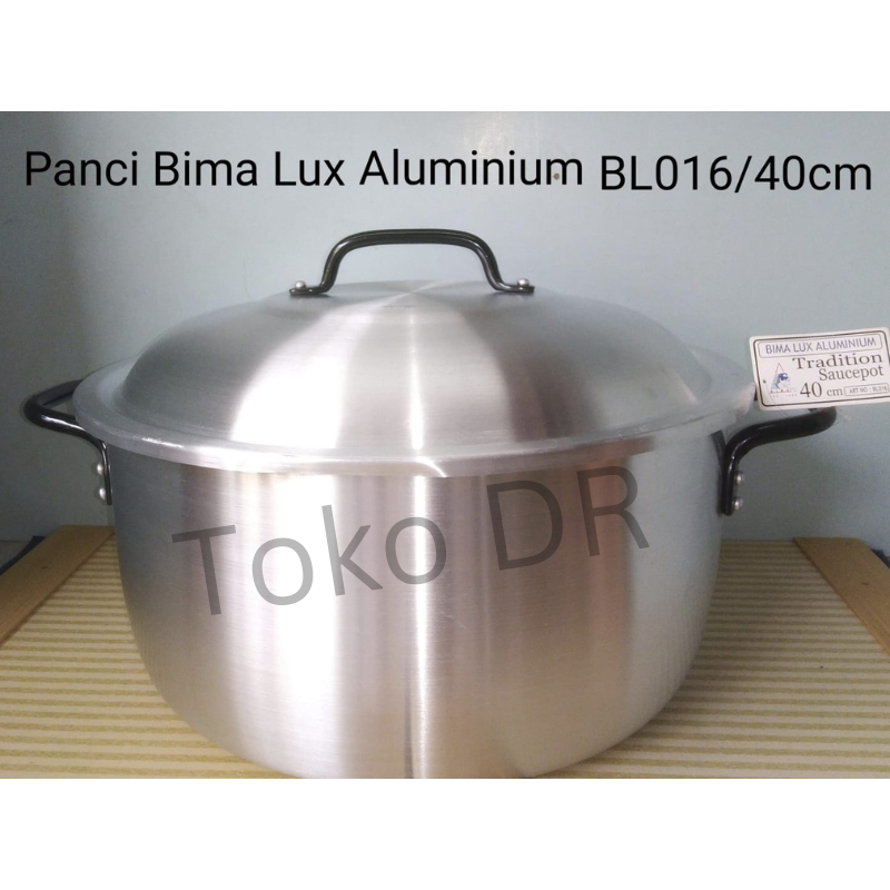 Jual Panci Bima Lux Aluminium / Sauce Pot Bima BL016 / 40cm - BL015 ...