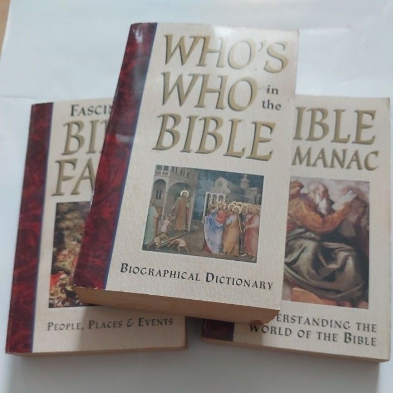 Jual Bible Reference Library Facts Who Almanac Studi Alkitab | Shopee ...