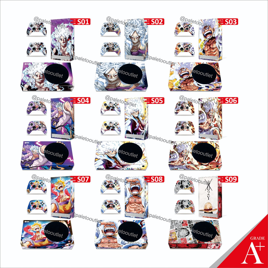 Jual Garskin Sticker Xbox Series S Motif Onepiece Luffy Gear Bisa ...