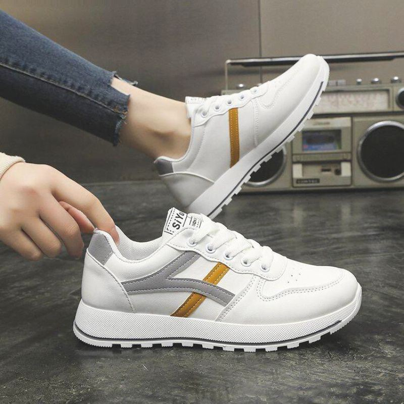 Jual sepatu wanita sneakers ootd terbaru casual sport | Shopee Indonesia