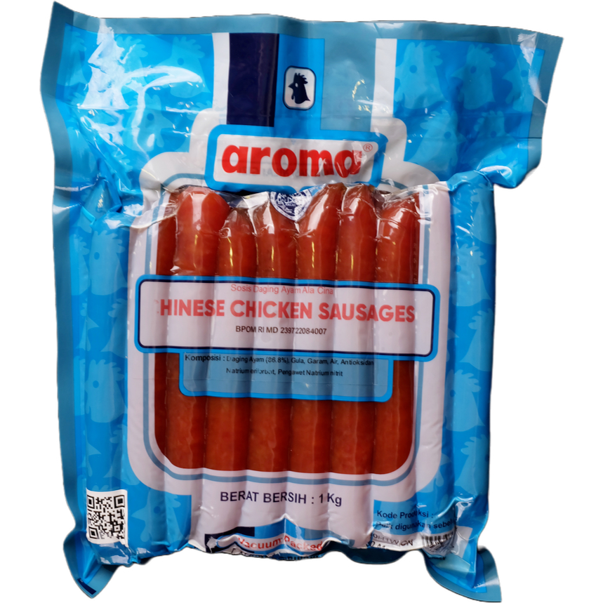 Jual Sosis Aroma Chinese Chicken Sausages 1kg / Lapchiong AYam | Shopee ...