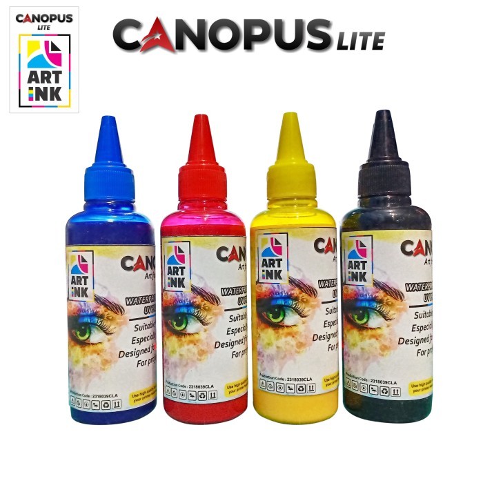 Jual Tinta Botol Art Ink Canopus CMYK Original | Shopee Indonesia