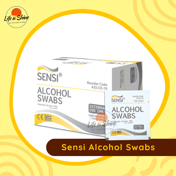 Jual Tissue Alkohol / Alcohol Swabs / Alkohol Swab Sensi | Shopee Indonesia