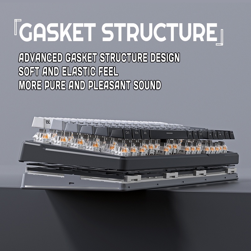 Jual ZIFRIEND ZT99 Gradient Mechanical Keyboard South Facing RGB 92% ...