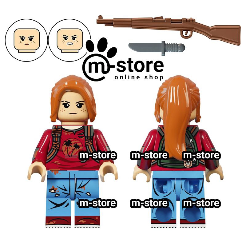 Jual brick the last of us ellie block mini toy figure | Shopee Indonesia
