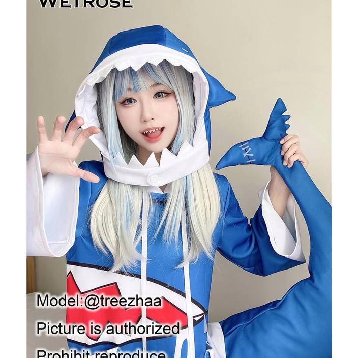 Jual Stok terbaru WetroseReady Stock Hololive Vtuber Gawr Gura Shark ...