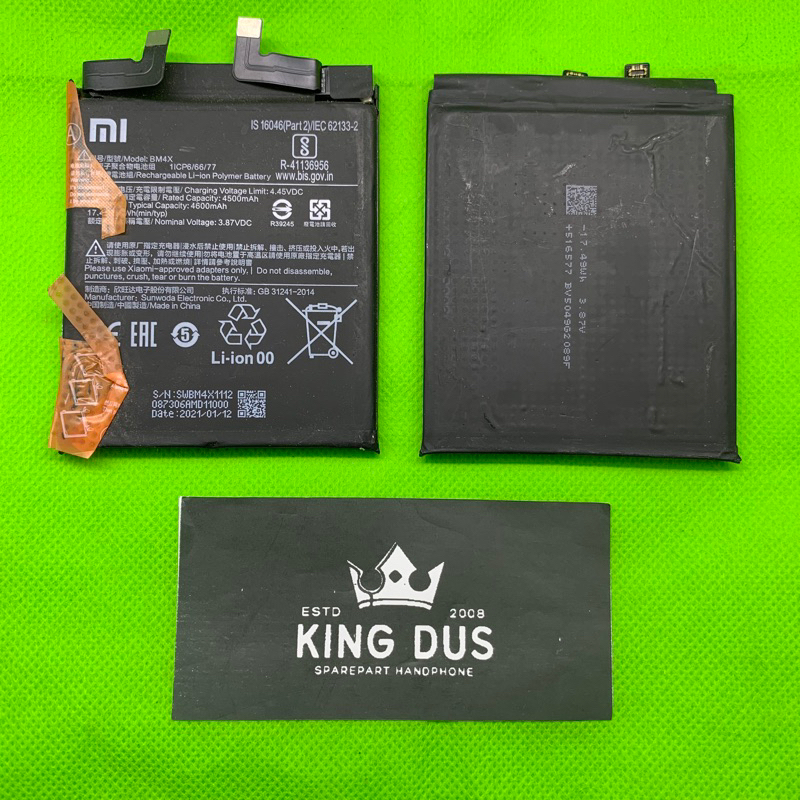 Jual BATERAI BATU BATRAY XIAOMI MI11 MI 11 BM4X ORIGINAL COPOTAN ...