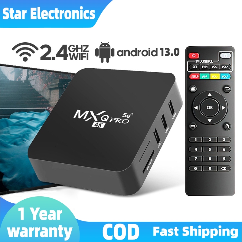 Jual MXQ PRO Android TV Box MXQ Pro 2.4G WIFI 16GB+256GB Smart TV 4K Box Netflix Global Ultra HD ...