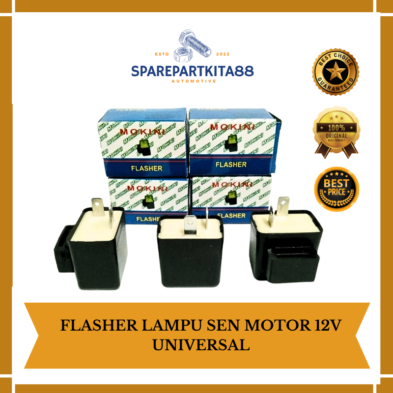 Jual FLASHER LAMPU SEN MOTOR 12V UNIVERSAL | Shopee Indonesia