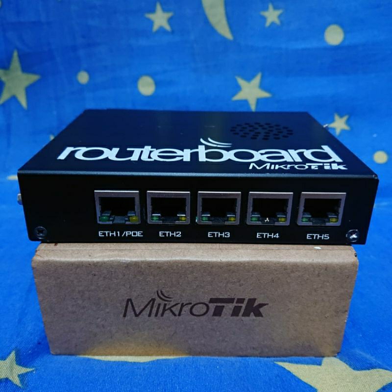 Jual MIKROTIK ROUTER BOARD RB450G BB 0,0% Port Lan Lisensi Aman Semua ...