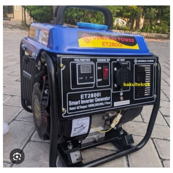Jual portable genset maestro MT2800I / general power output 1500w 4tak ...